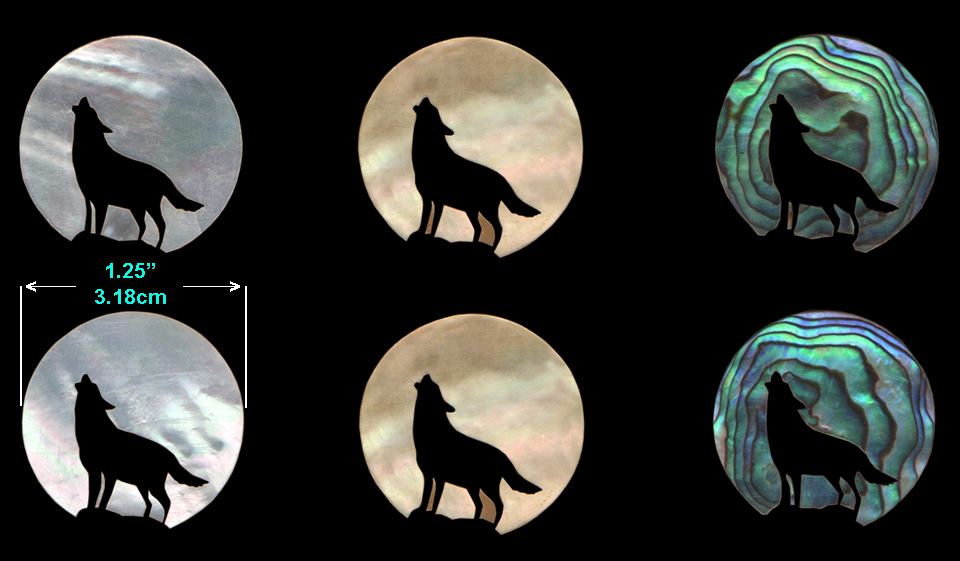 Howling Wolf & Moon Style 3
