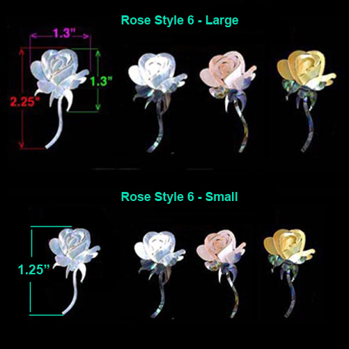 Rose Style 6 - Large