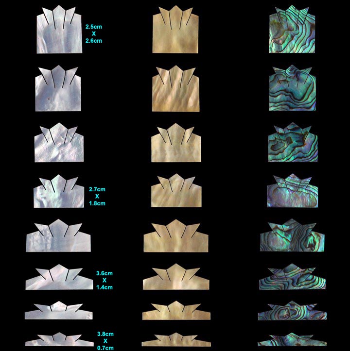 Crown Fret Board Inlays