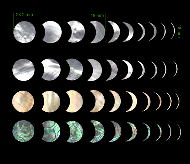 Moon phases Fretboard