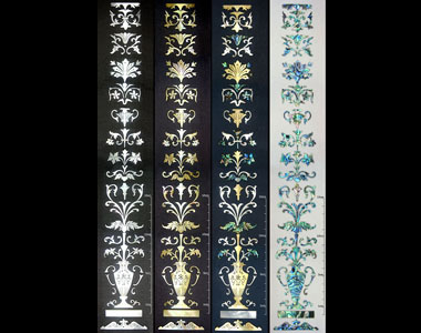 Harwood Fret Board Inlays, Modern 90% Size