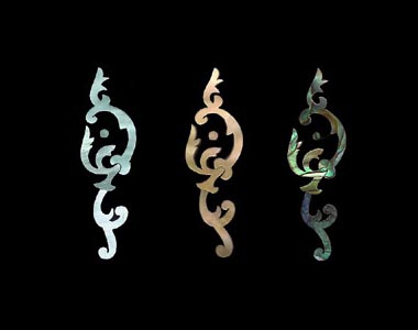 A Style Mandolin Peg Head Inlay