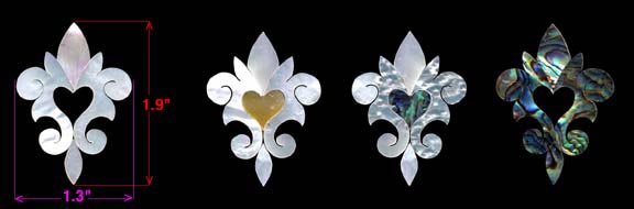 Siminoff Style 1 Peg Head Inlay