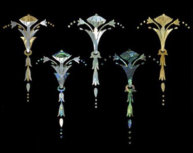 Prairie State Peg Head & Fret Board Inlay